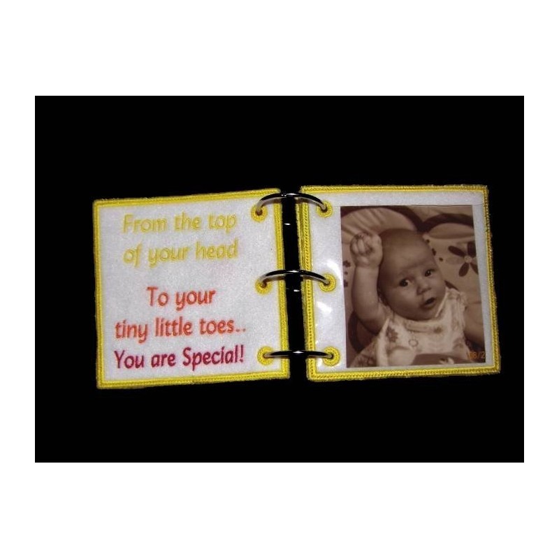 In the Hoop "You are Special" Photo Book