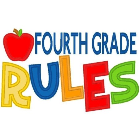 Fourth Grade Rules