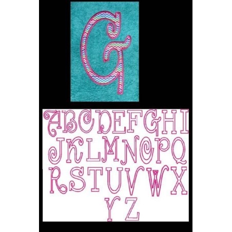 Applique Marshall Font