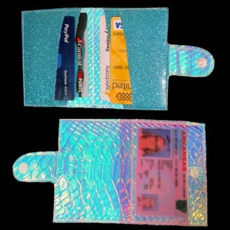 In Hoop Vinyl Credit Card and ID Wallet