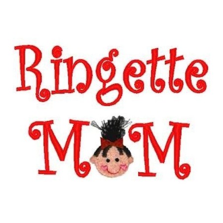 Ringette Mom Girl