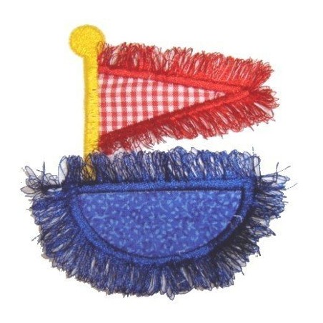 Applique and Fringe Boat