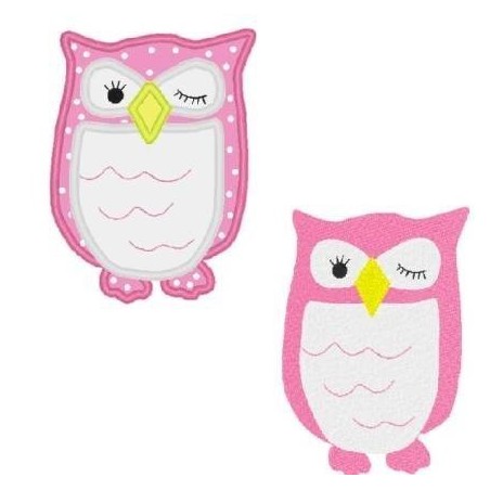 Winking Owl Set Mega Hoop Design